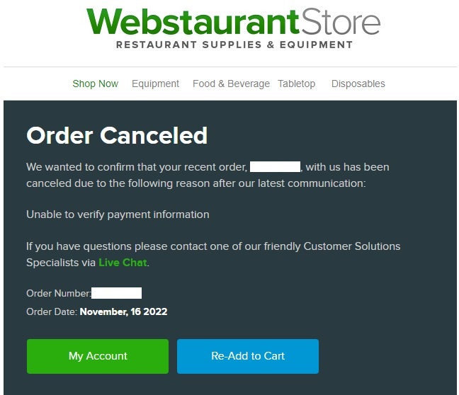 WebstaurantStore Reviews - 777 Reviews of Webstaurantstore.com | Sitejabber