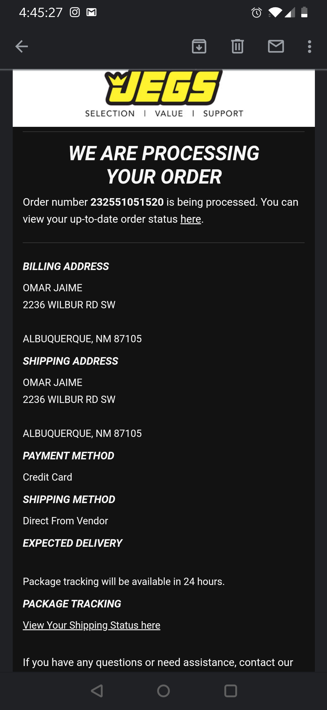 JEGS Reviews - 222 Reviews of Jegs.com | Sitejabber