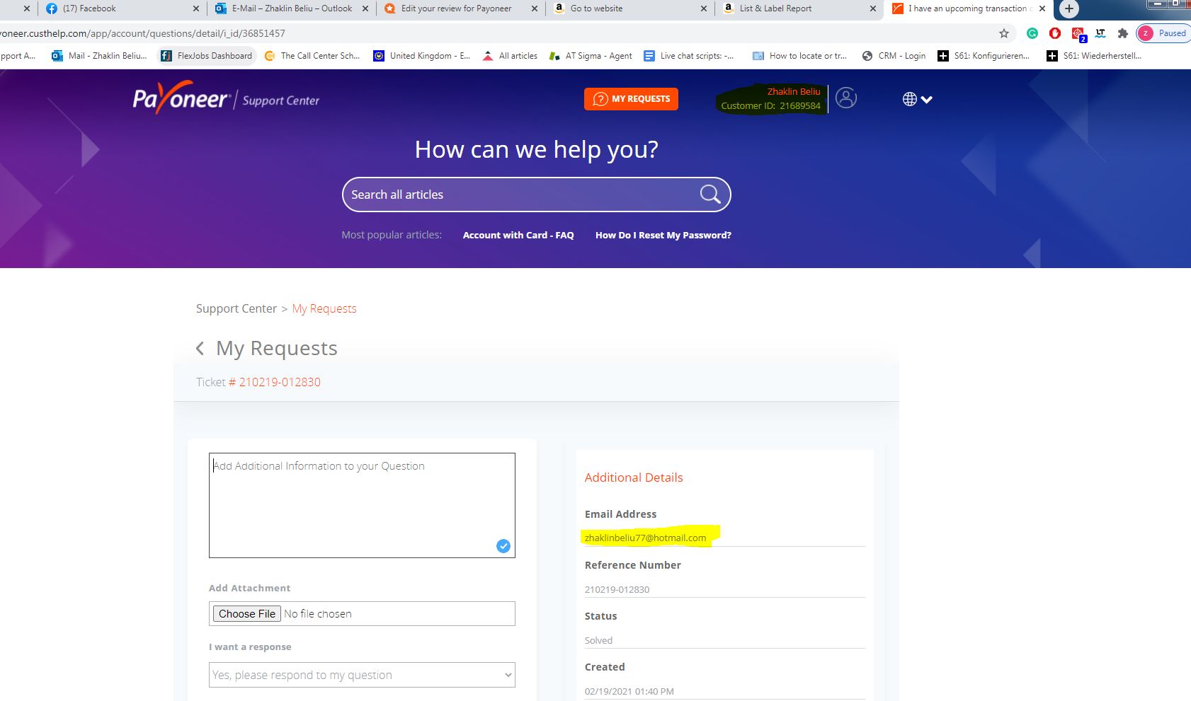 Payoneer Reviews - 7,421 Reviews of Payoneer.com | Sitejabber
