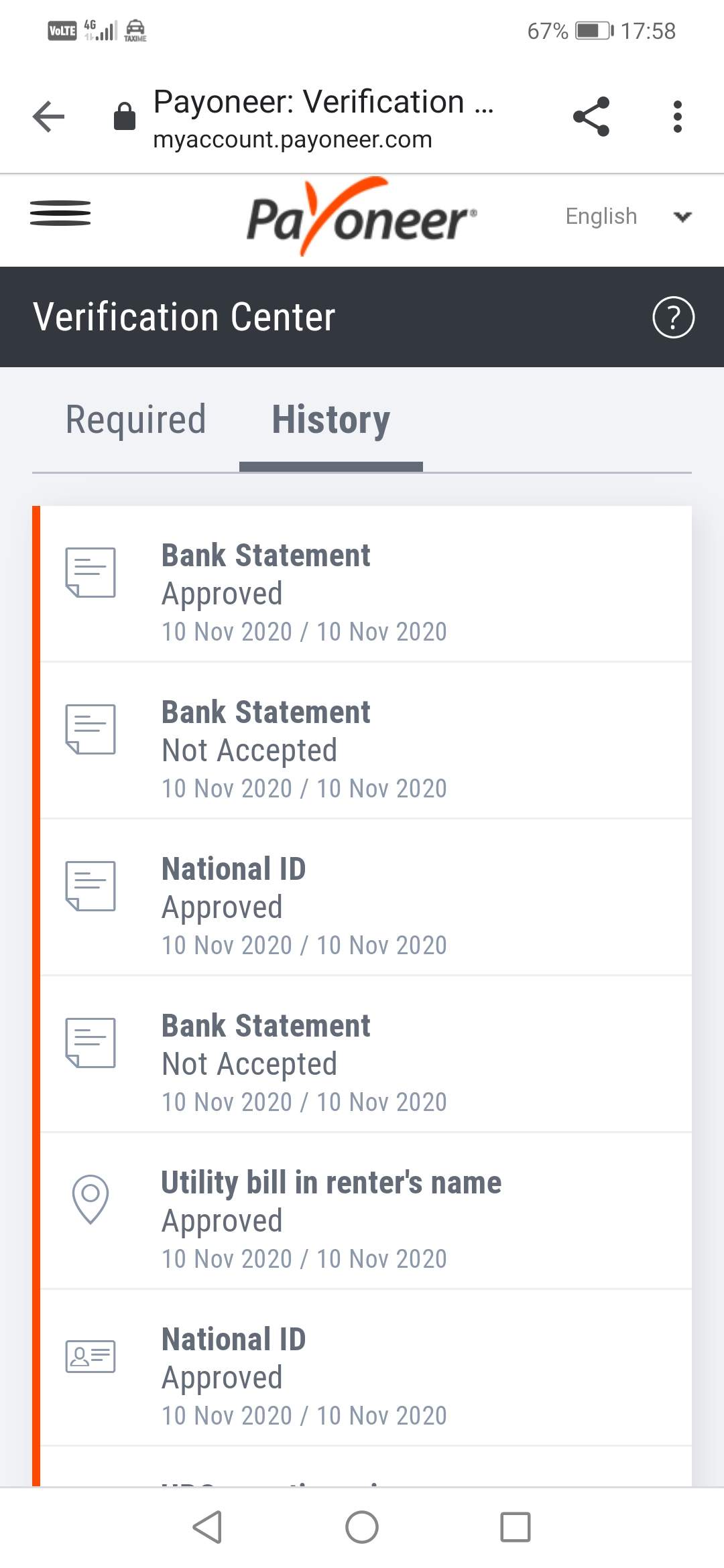 Payoneer Reviews - 8,516 Reviews of Payoneer.com | Sitejabber