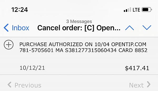 Opentip Store Reviews - 93 Reviews of Opentip.com | Sitejabber