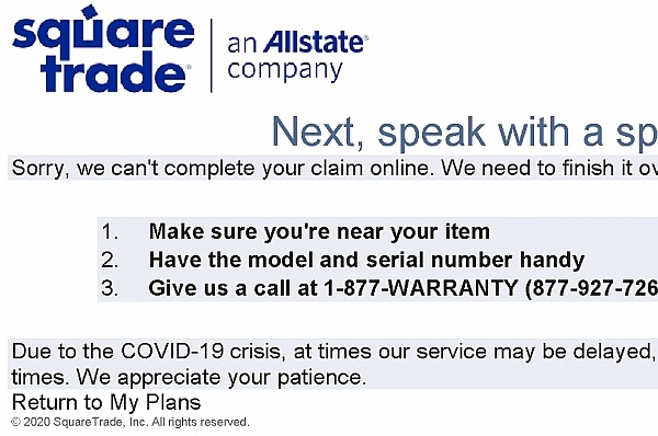 SquareTrade Reviews - 8 Reviews of Squaretrade.com | Sitejabber