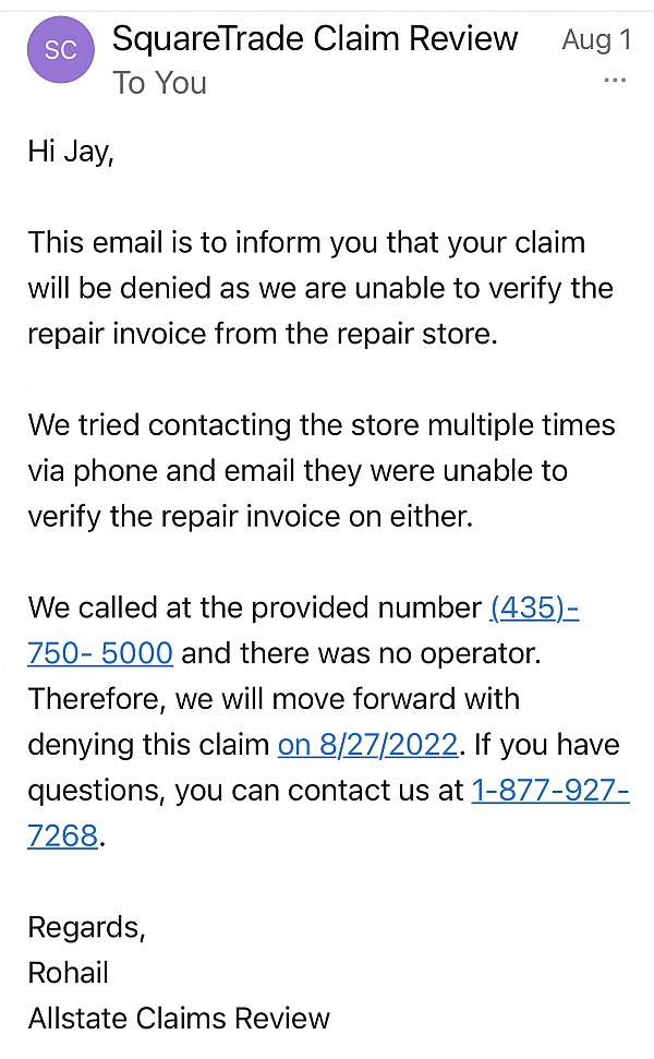 SquareTrade Reviews - 218 Reviews of Squaretrade.com | Sitejabber