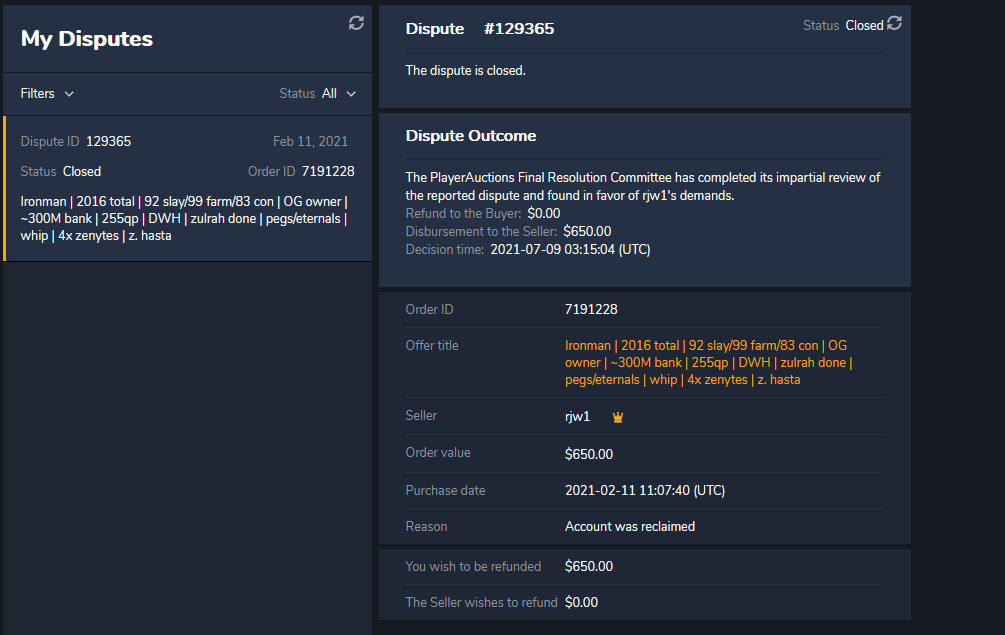 PlayerAuctions Reviews - 1,481 Reviews of Playerauctions.com | Sitejabber