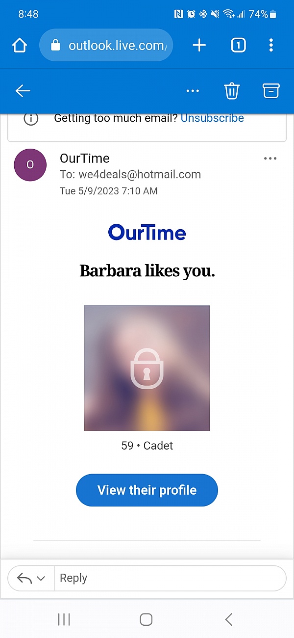 OurTime Reviews - 394 Reviews of Ourtime.com | Sitejabber