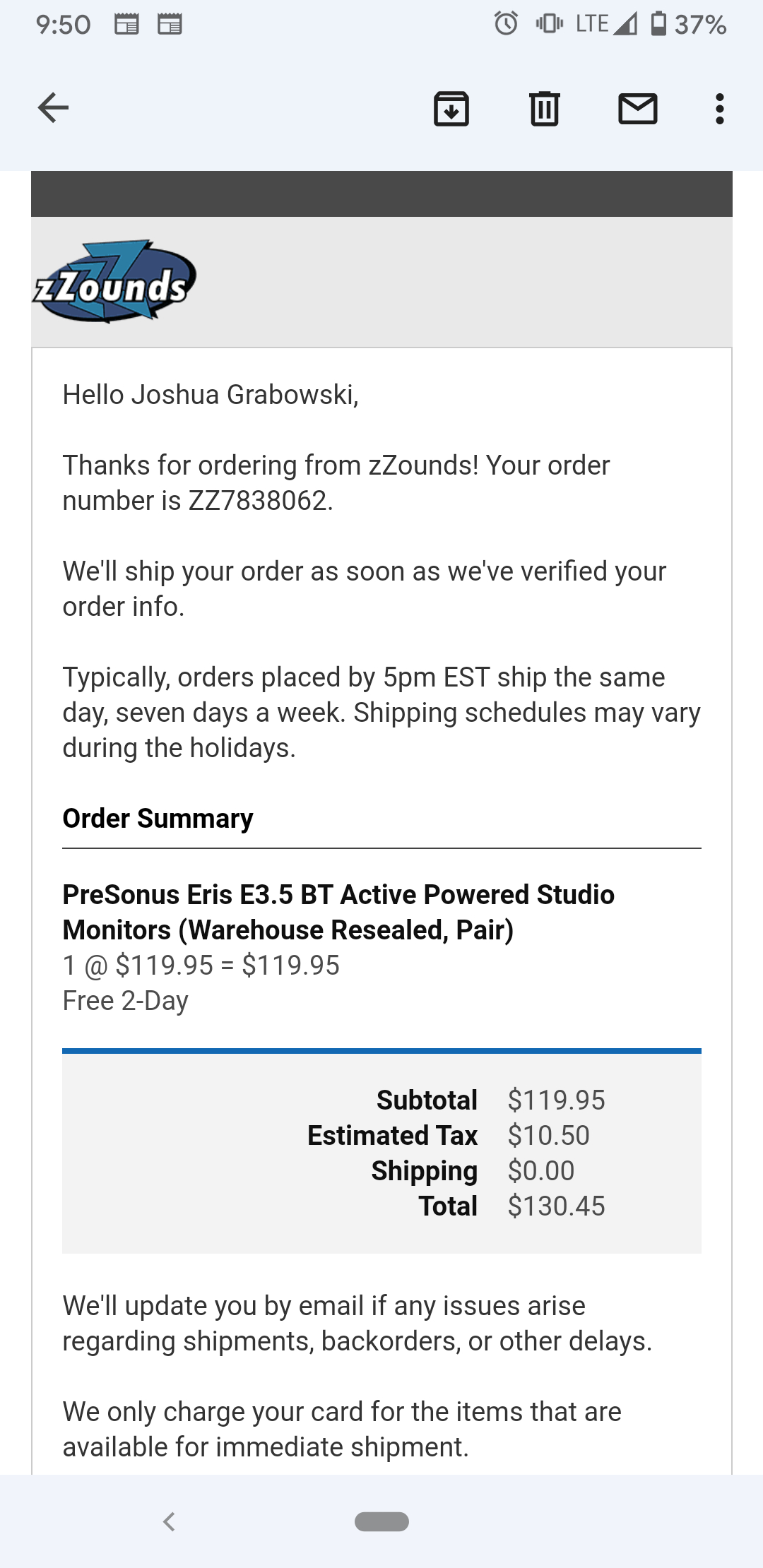 zZounds Reviews - 105 Reviews of Zzounds.com | Sitejabber