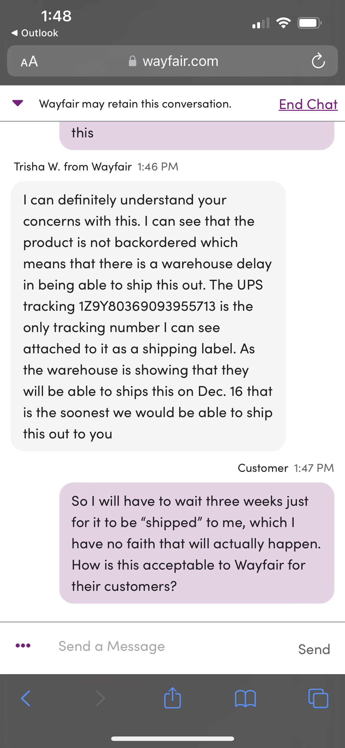 Wayfair Reviews - 2,077 Reviews of Wayfair.com | Sitejabber