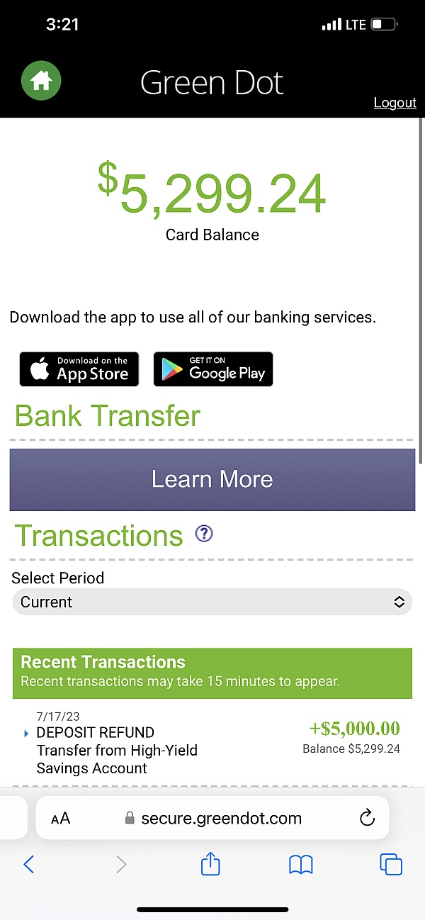 Green Dot Reviews - 567 Reviews of Greendot.com | Sitejabber