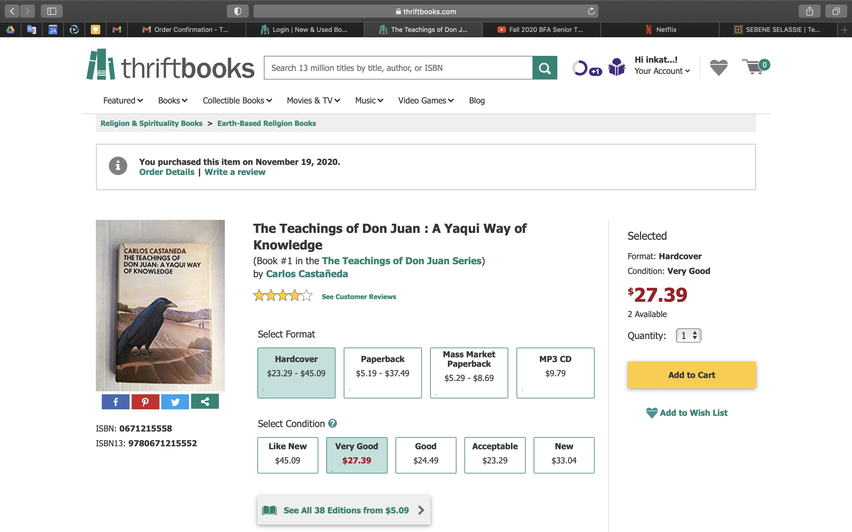 ThriftBooks Reviews - 236 Reviews of Thriftbooks.com | Sitejabber