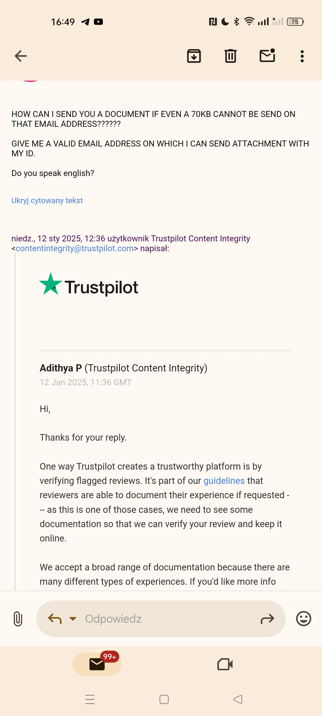 Trustpilot Reviews - 1,101 Reviews of Trustpilot.com | Sitejabber