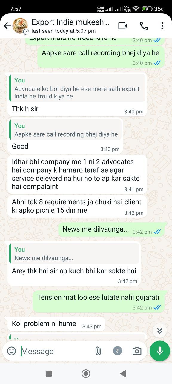 ExportersIndia Reviews - 451 Reviews of Exportersindia.com | Sitejabber