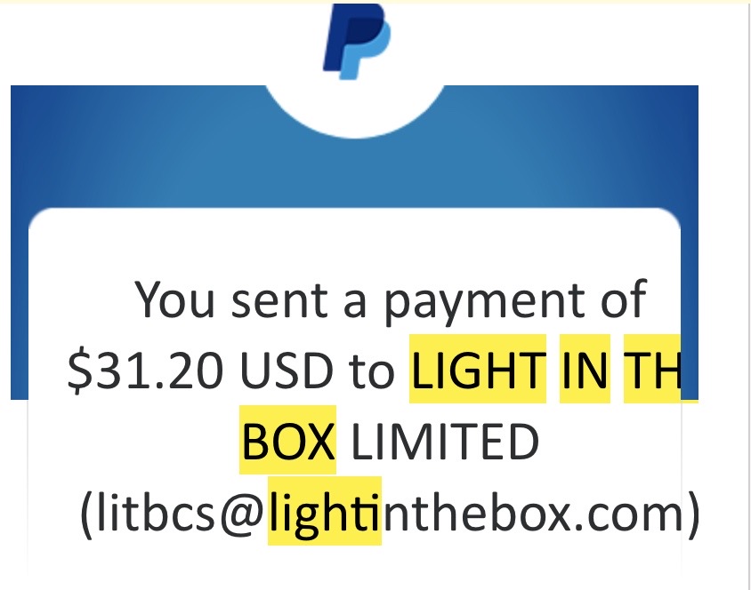 LightInTheBox Reviews - 7,401 Reviews of Lightinthebox.com | Sitejabber