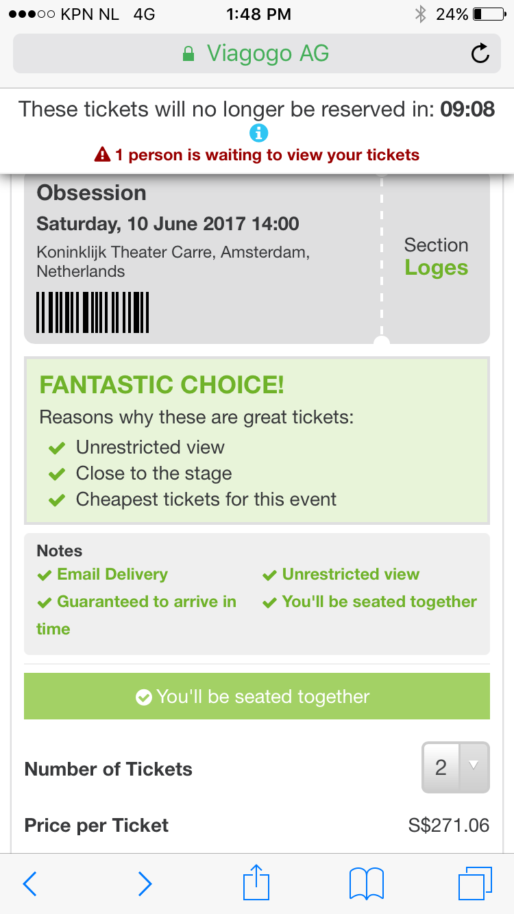 Viagogo Reviews - 1,882 Reviews of Viagogo.com | Sitejabber