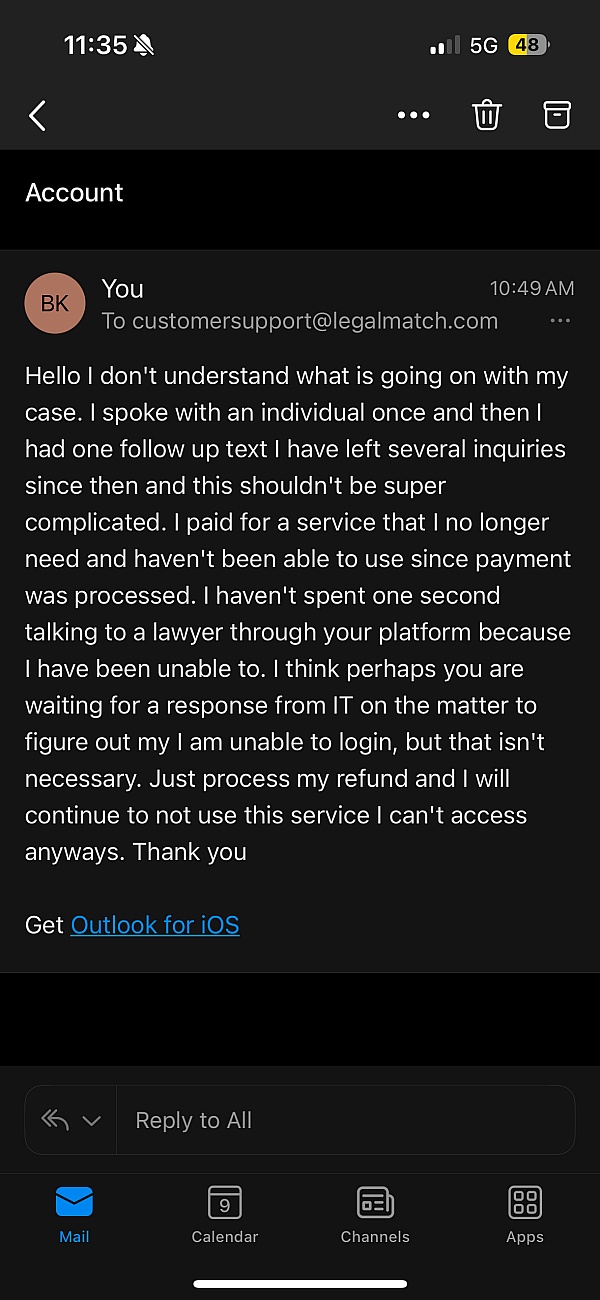 LegalMatch Reviews - Read 79 Customer Reviews of LegalMatch | Sitejabber