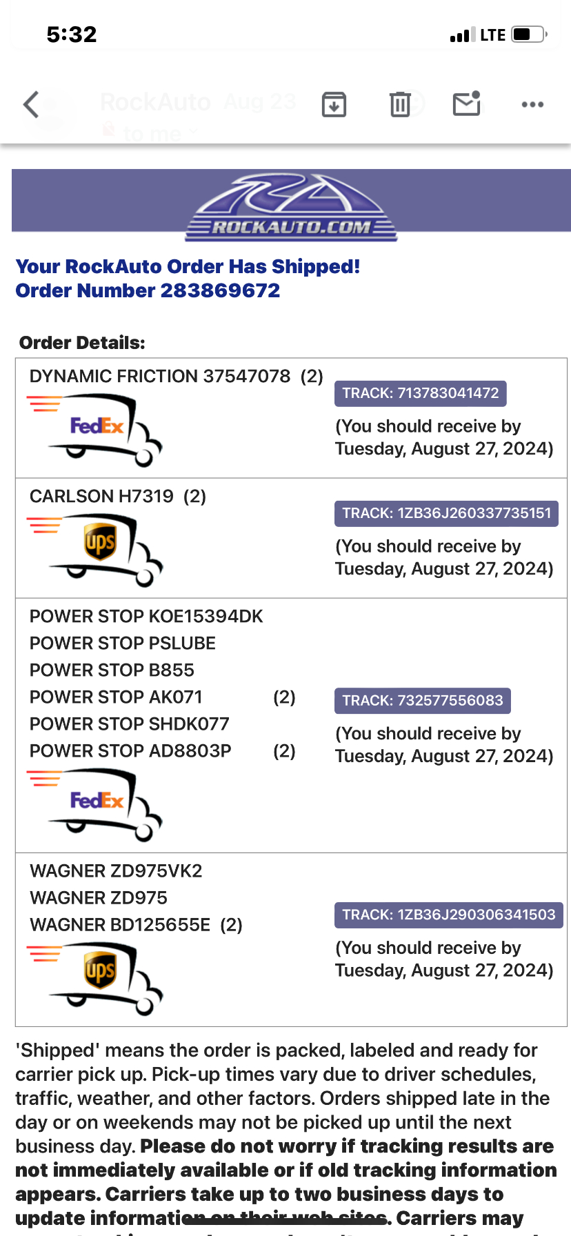 RockAuto Reviews - 1,674 Reviews of Rockauto.com | Sitejabber