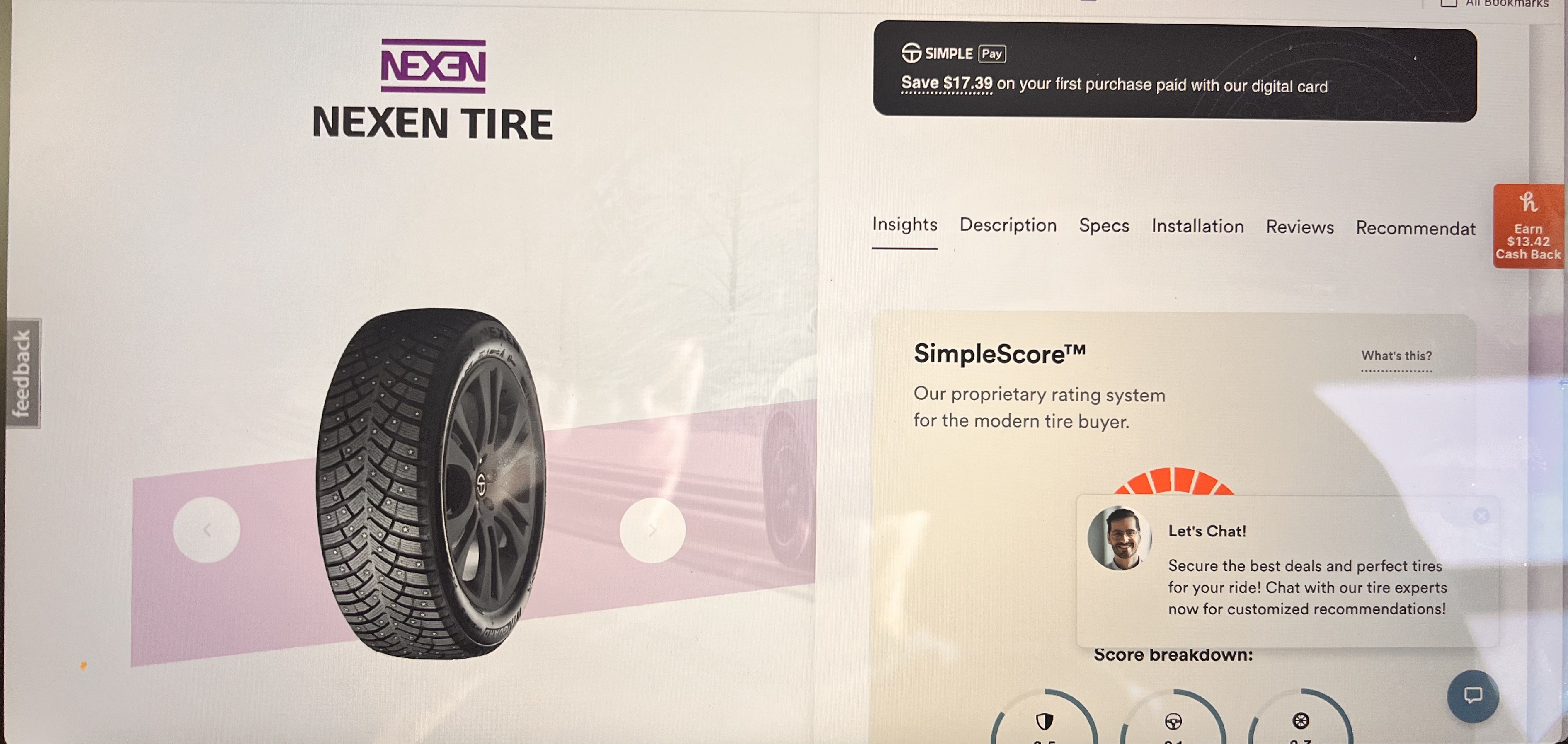 SimpleTire Reviews - 992 Reviews of Simpletire.com | Sitejabber