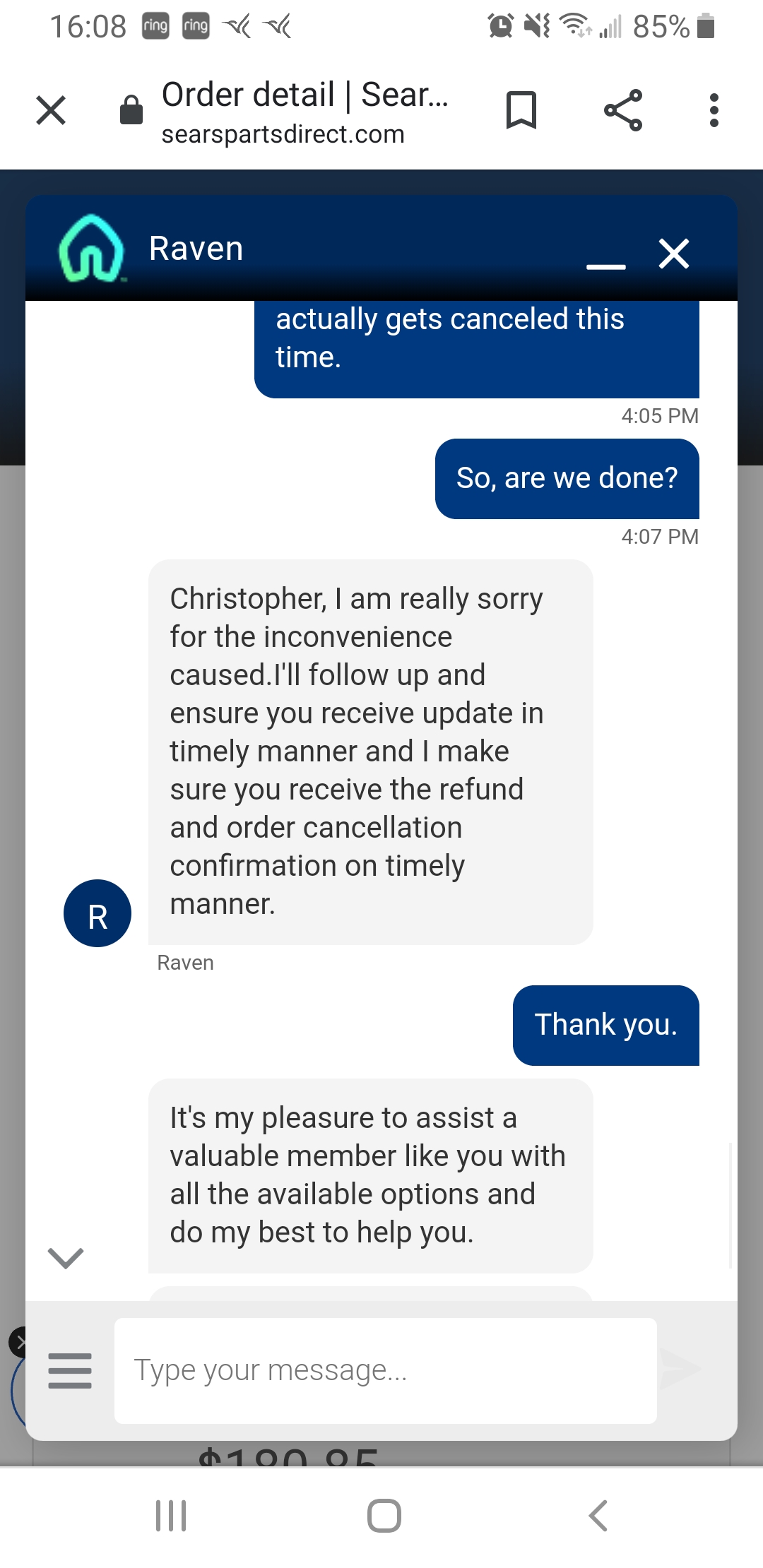 Sears PartsDirect Reviews - 230 Reviews of Searspartsdirect.com ...