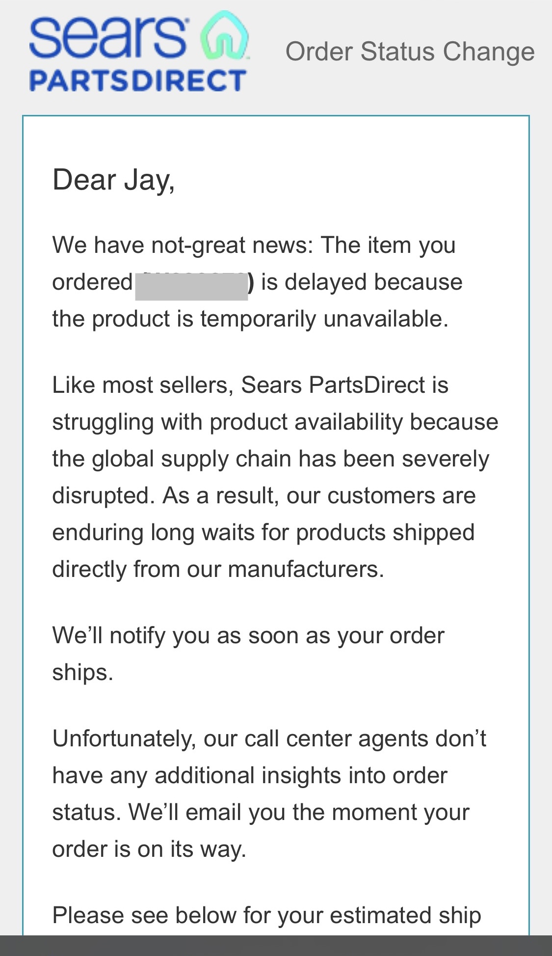 Sears PartsDirect Reviews - 421 Reviews of Searspartsdirect.com ...