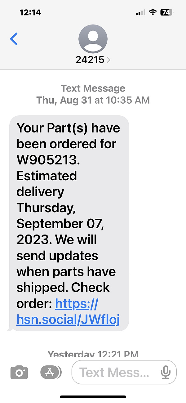 Sears PartsDirect Reviews - 421 Reviews of Searspartsdirect.com ...