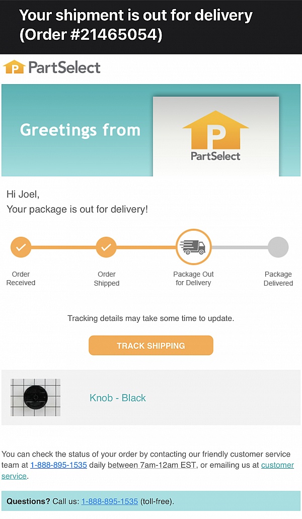 PartSelect Reviews - 1,942 Reviews of Partselect.com | Sitejabber