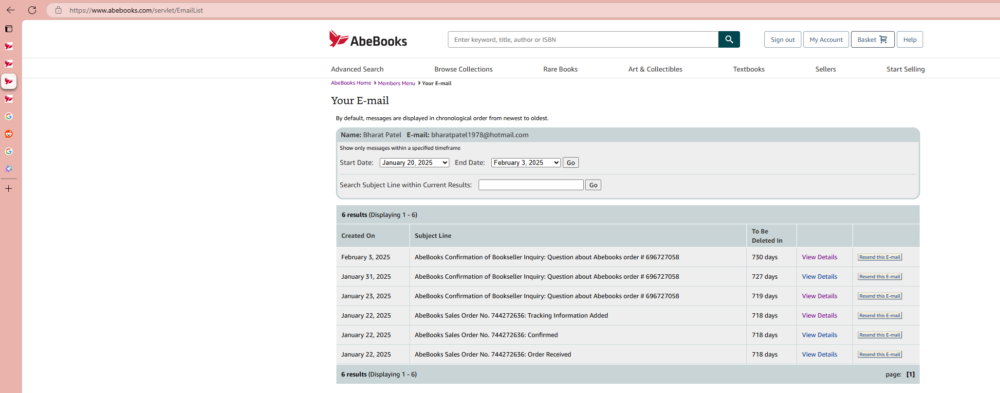 AbeBooks Reviews - 716 Reviews of Abebooks.com | Sitejabber