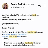 AbeBooks Reviews - 678 Reviews of Abebooks.com | Sitejabber