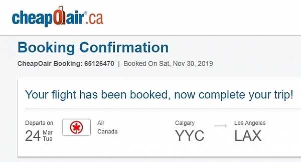 CheapOair.ca Reviews - 749 Reviews of Cheapoair.ca | Sitejabber