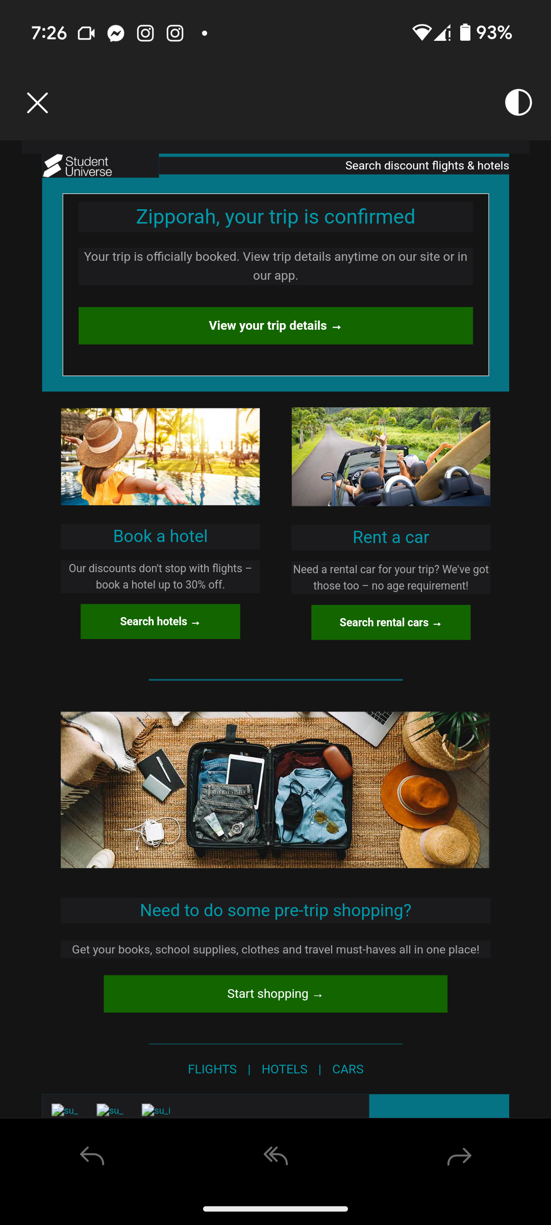 StudentUniverse Reviews - 5,416 Reviews of Studentuniverse.com | Sitejabber