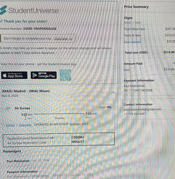 StudentUniverse Reviews - 5,416 Reviews of Studentuniverse.com | Sitejabber