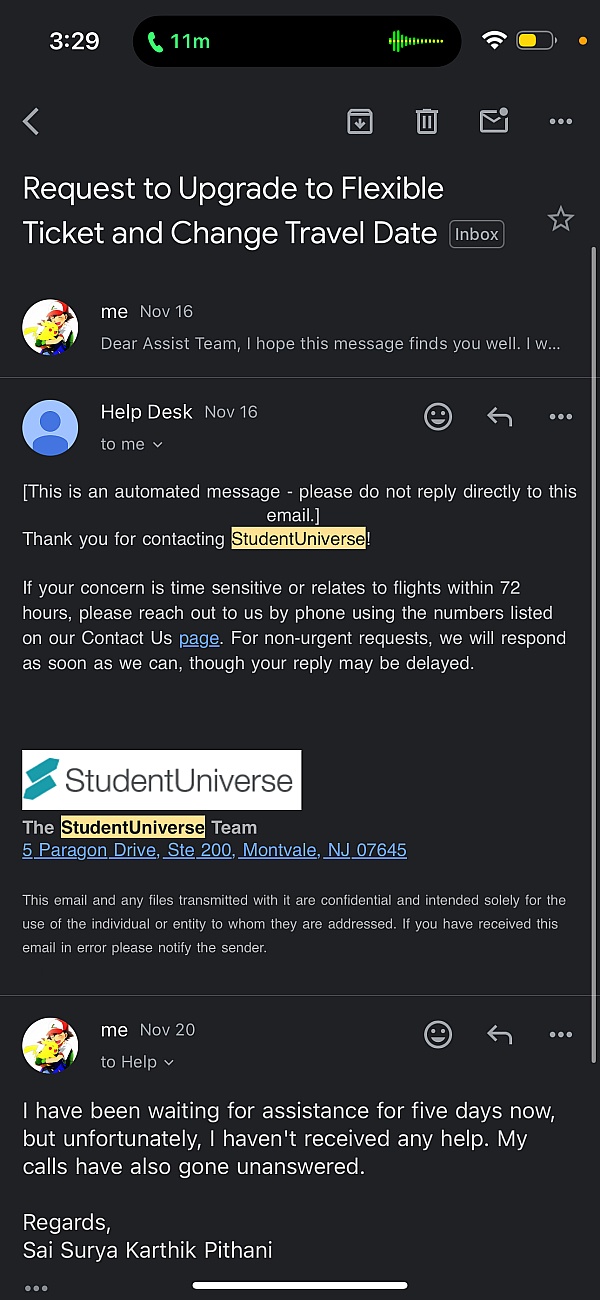 StudentUniverse Reviews - 5,416 Reviews of Studentuniverse.com | Sitejabber