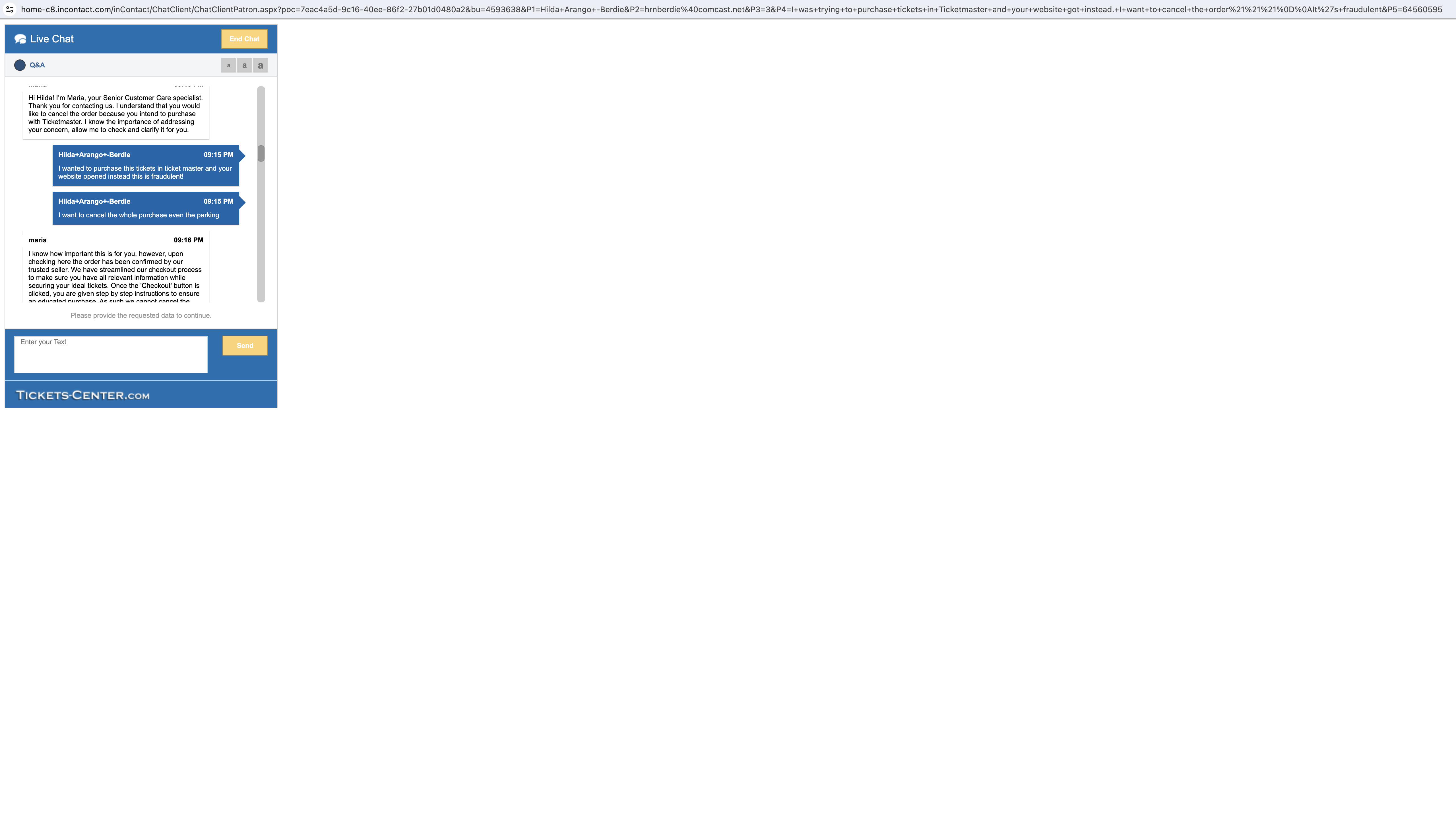 TicketsCenter Reviews - 2,765 Reviews of Tickets-center.com | Sitejabber