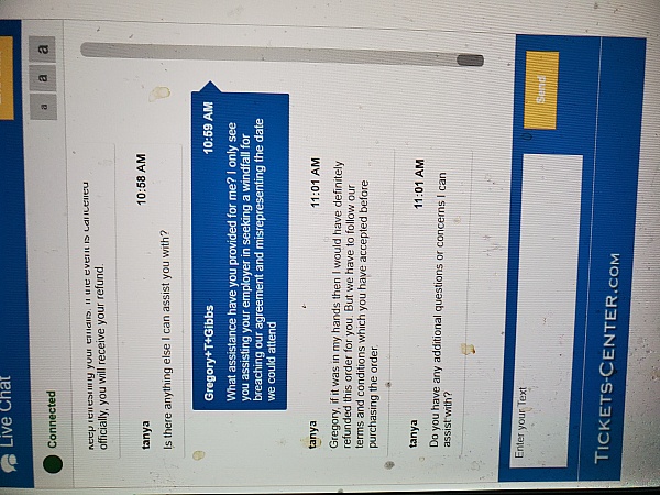 TicketsCenter Reviews - 2,737 Reviews of Tickets-center.com | Sitejabber