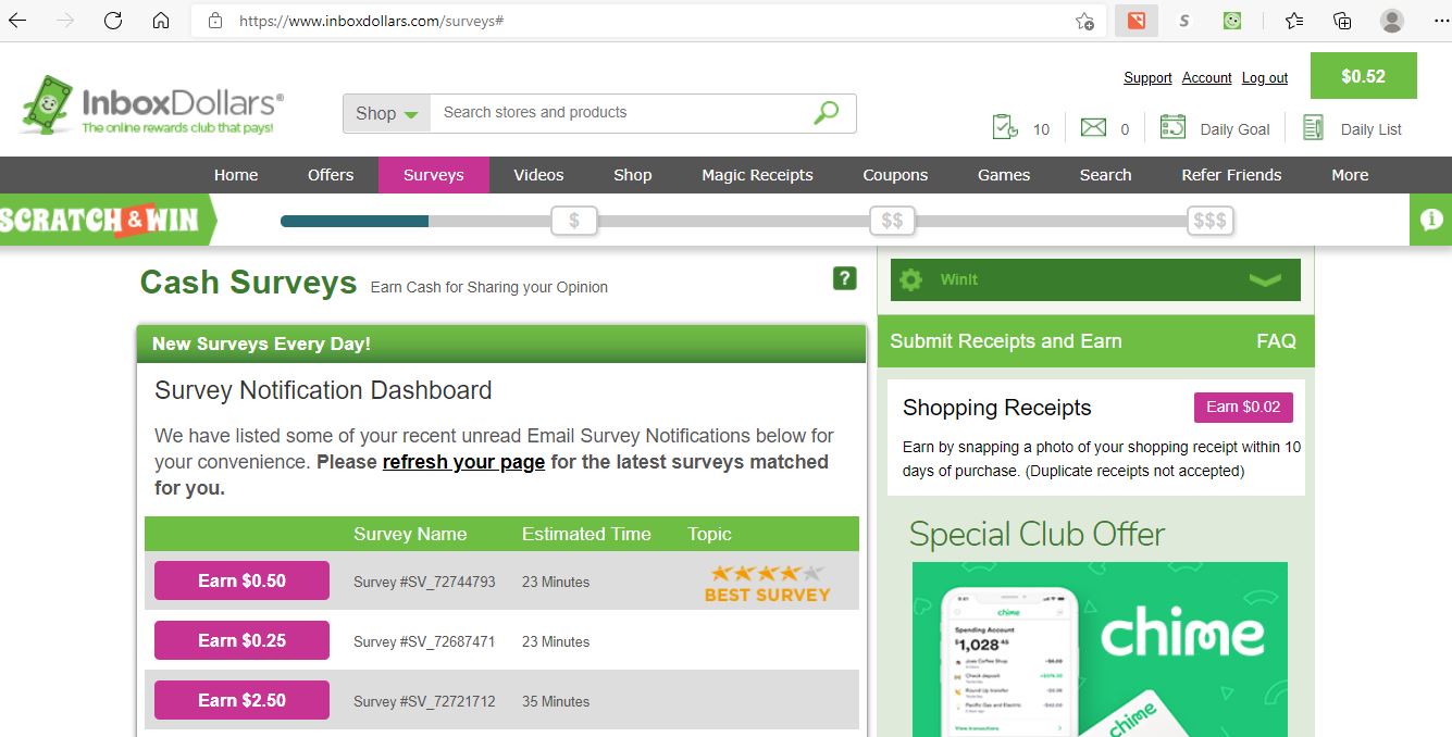 InboxDollars Reviews - 1,409 Reviews of Inboxdollars.com | Sitejabber