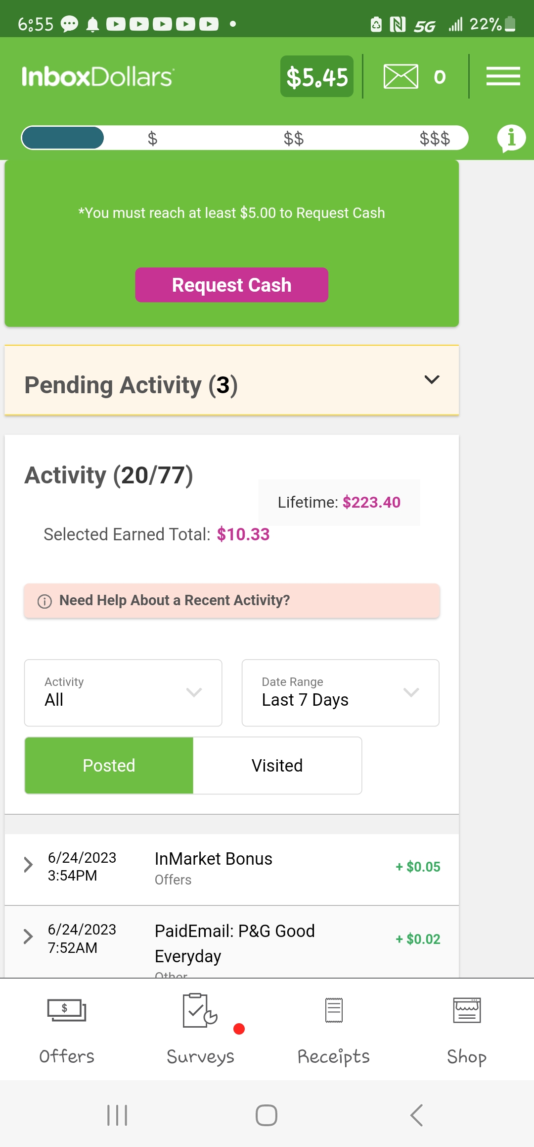 InboxDollars Reviews - 3,077 Reviews of Inboxdollars.com | Sitejabber