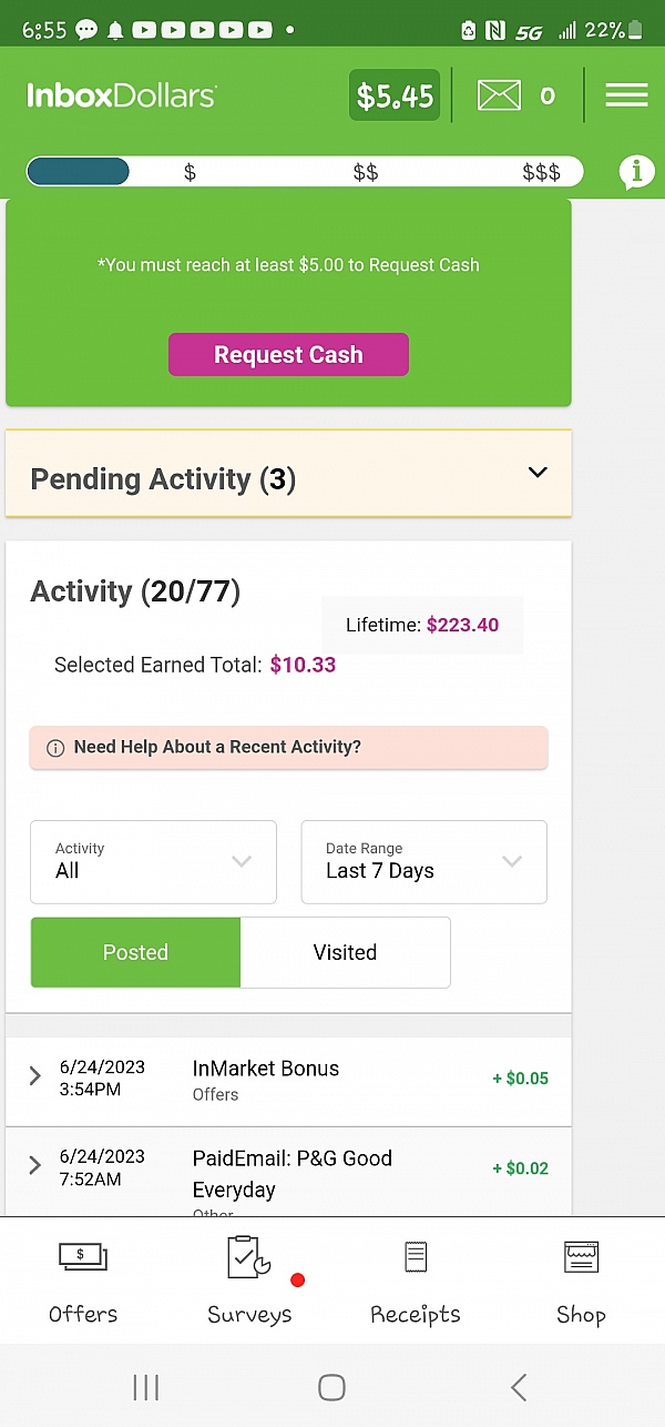 InboxDollars Reviews - 3,099 Reviews of Inboxdollars.com | Sitejabber