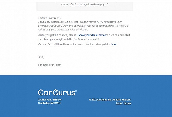 CarGurus Reviews - 365 Reviews of Cargurus.com | Sitejabber