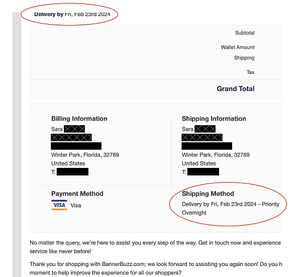 BannerBuzz Reviews - 870 Reviews of Bannerbuzz.com | Sitejabber