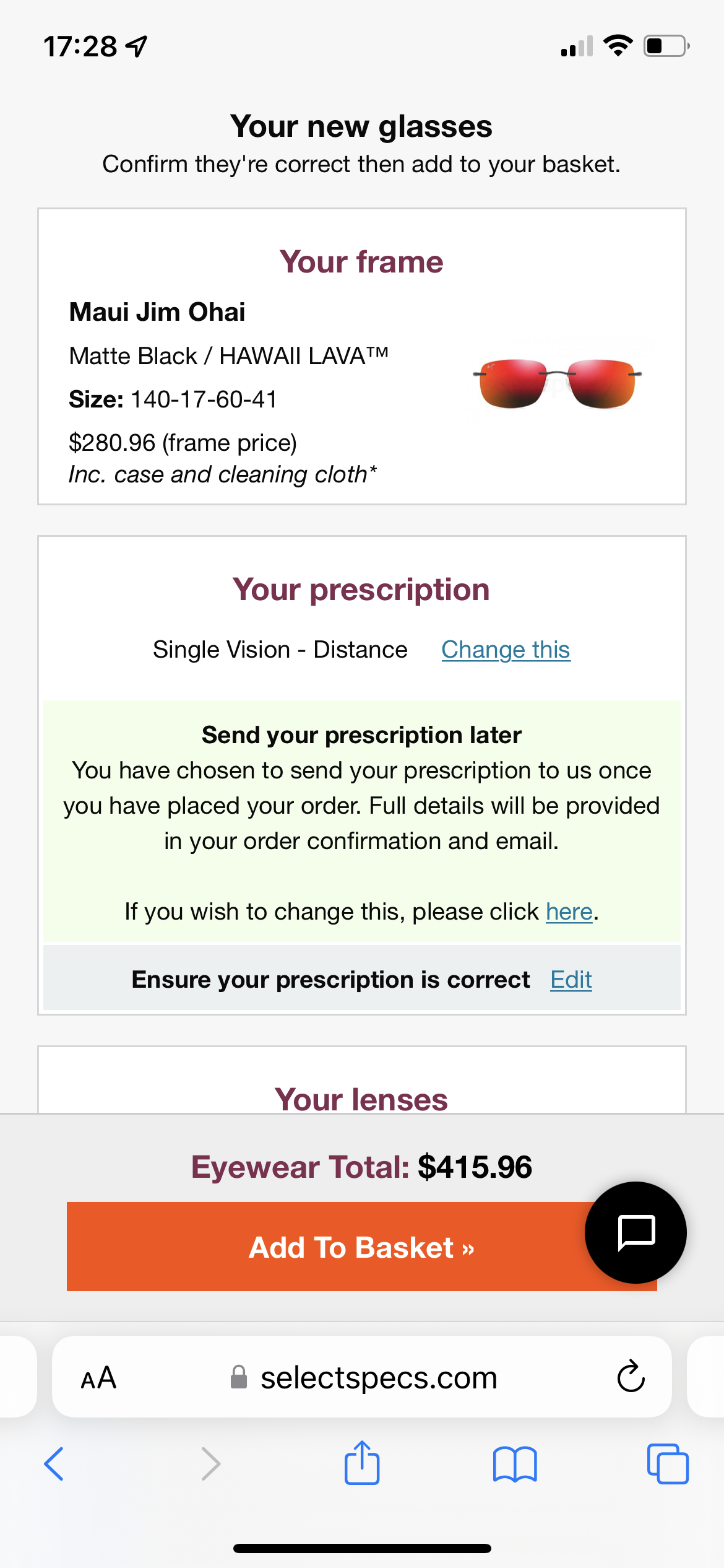 SelectSpecs Reviews - 169 Reviews of Selectspecs.com | Sitejabber