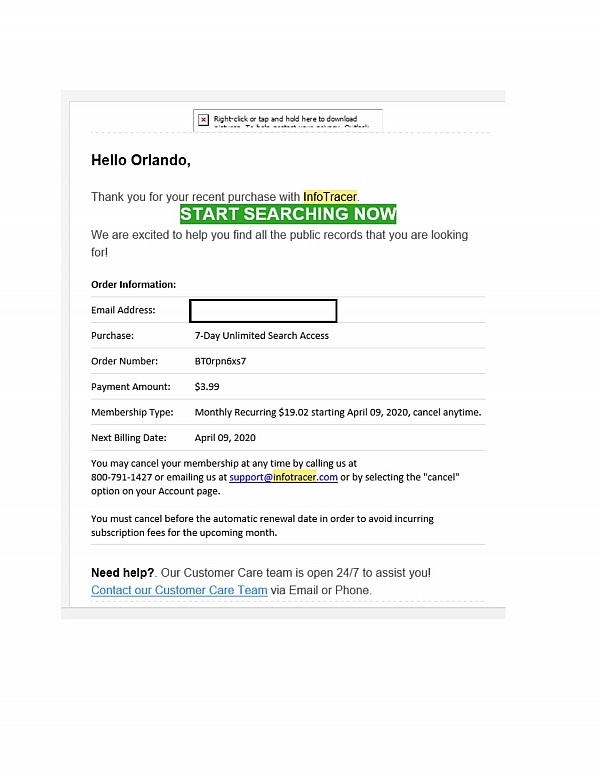 Infotracer Reviews - 15,760 Reviews of Infotracer.com | Sitejabber