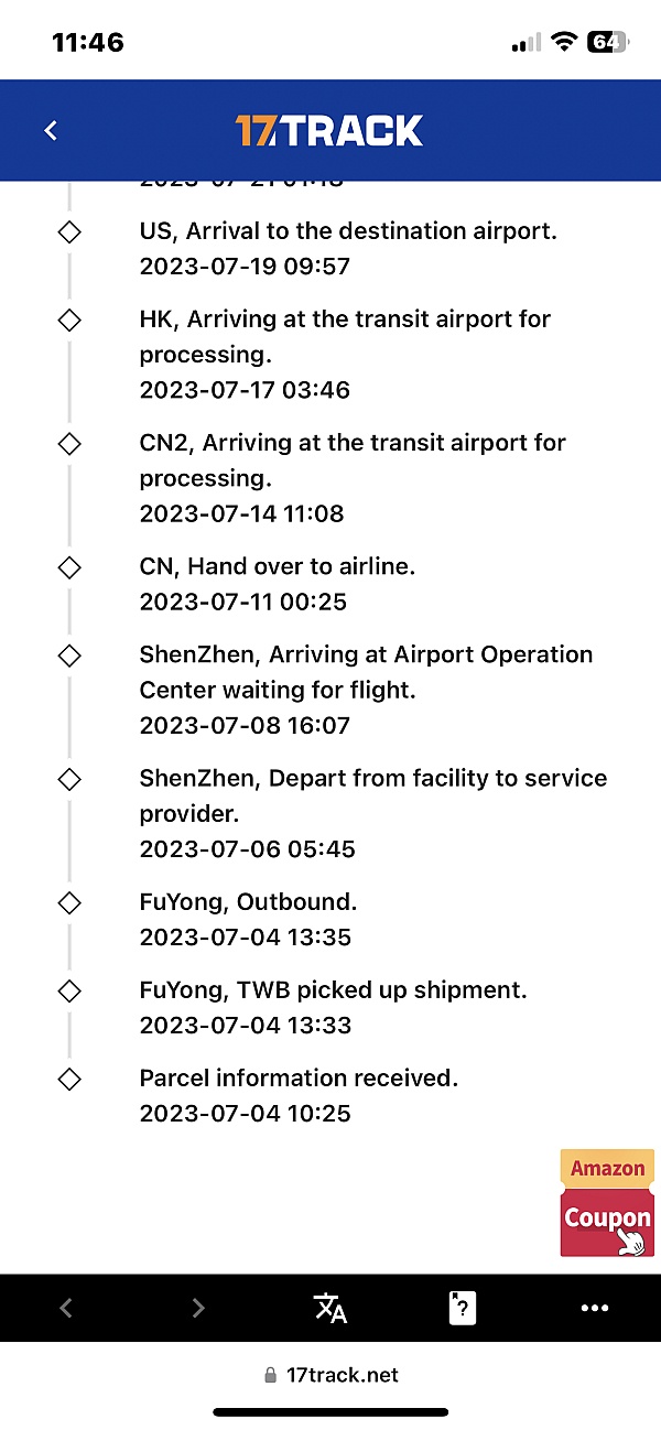 17TRACK Reviews - 125 Reviews of 17track.net | Sitejabber