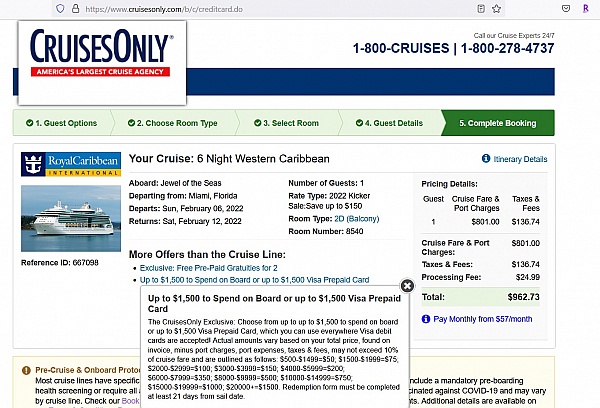 CruisesOnly Reviews - 34 Reviews of Cruisesonly.com | Sitejabber