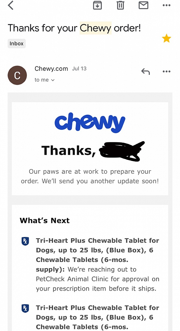 Chewy Reviews - 701 Reviews of Chewy.com | Sitejabber