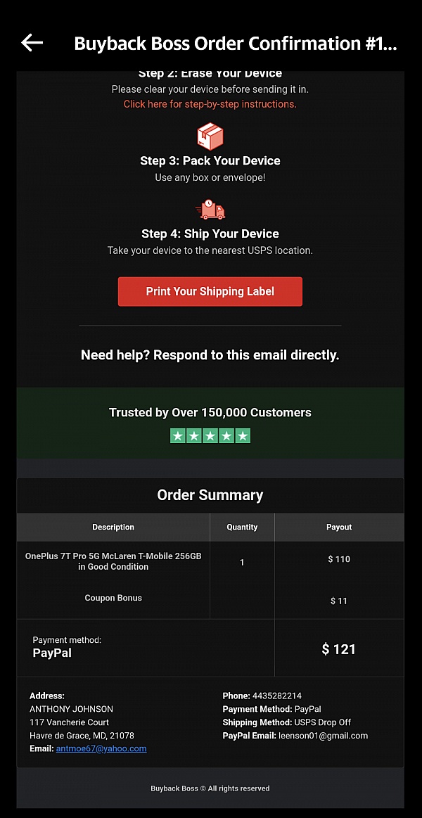 Buyback Boss Reviews - 127 Reviews of Buybackboss.com | Sitejabber