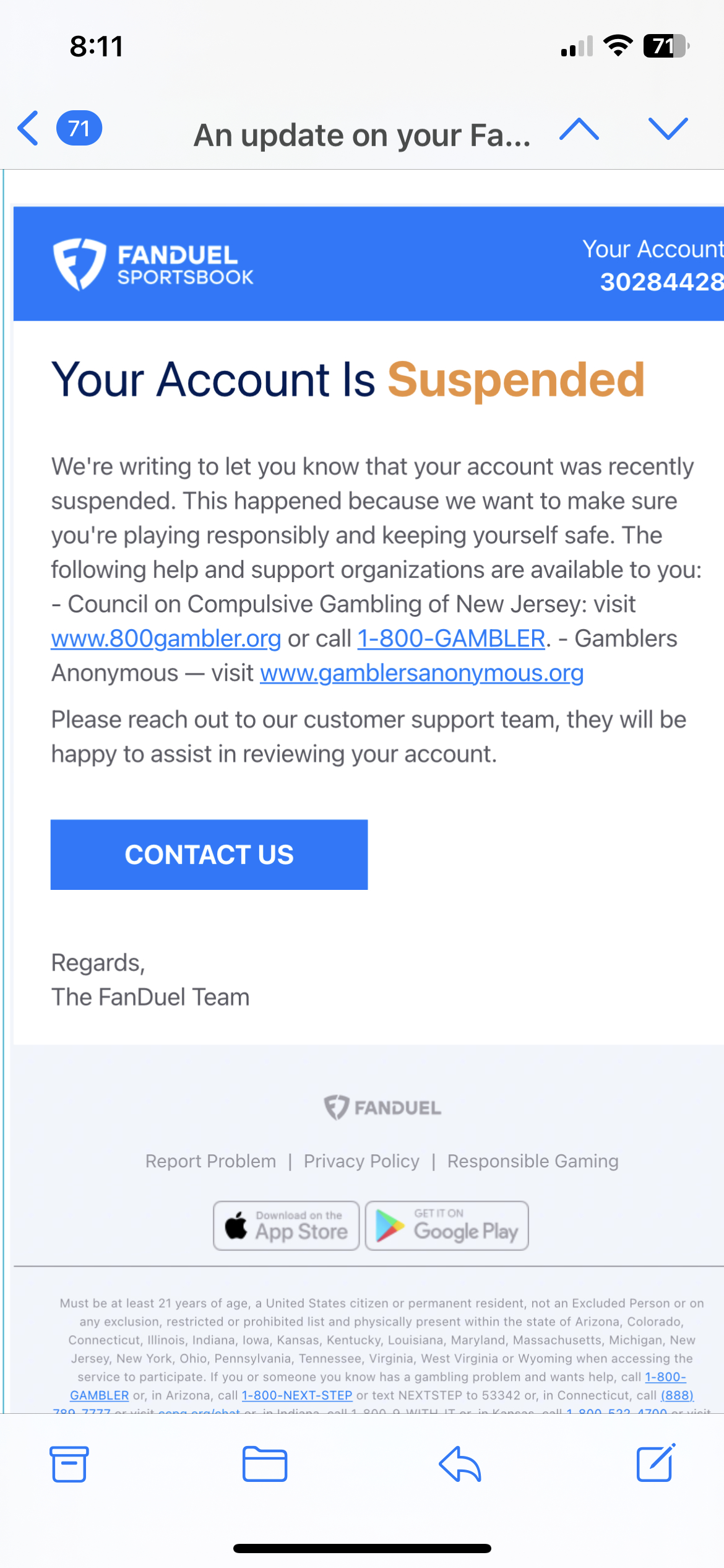 FanDuel Reviews - 393 Reviews of Fanduel.com | Sitejabber