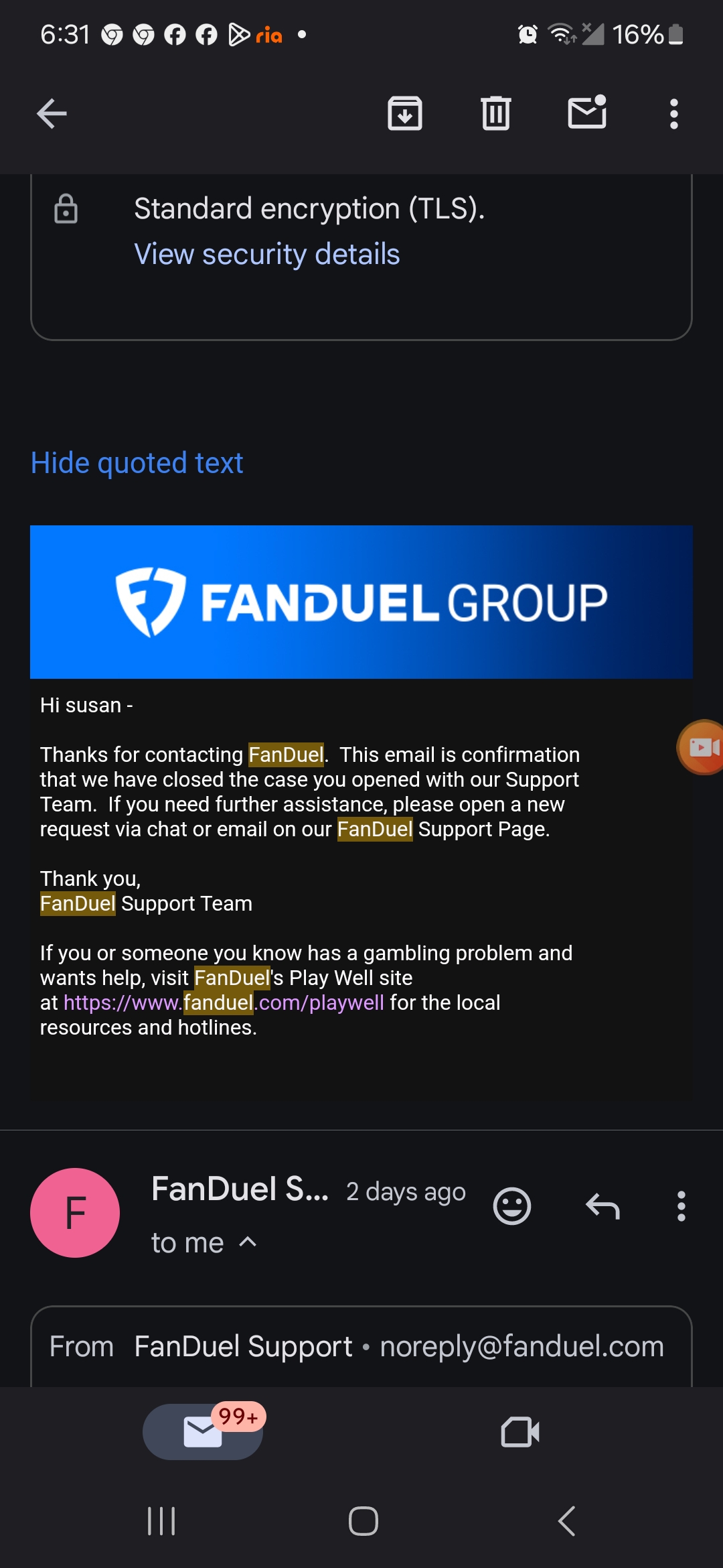 FanDuel Reviews - 405 Reviews of Fanduel.com | Sitejabber