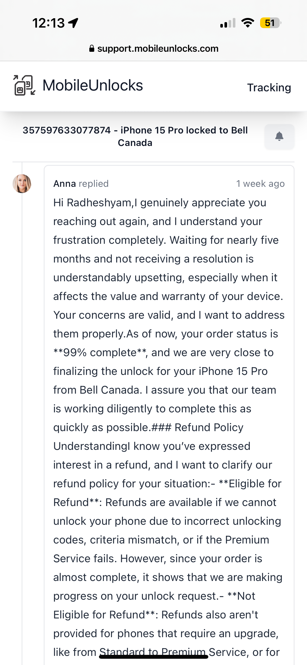 MobileUnlocks Reviews - 2,375 Reviews of Mobileunlocks.com | Sitejabber