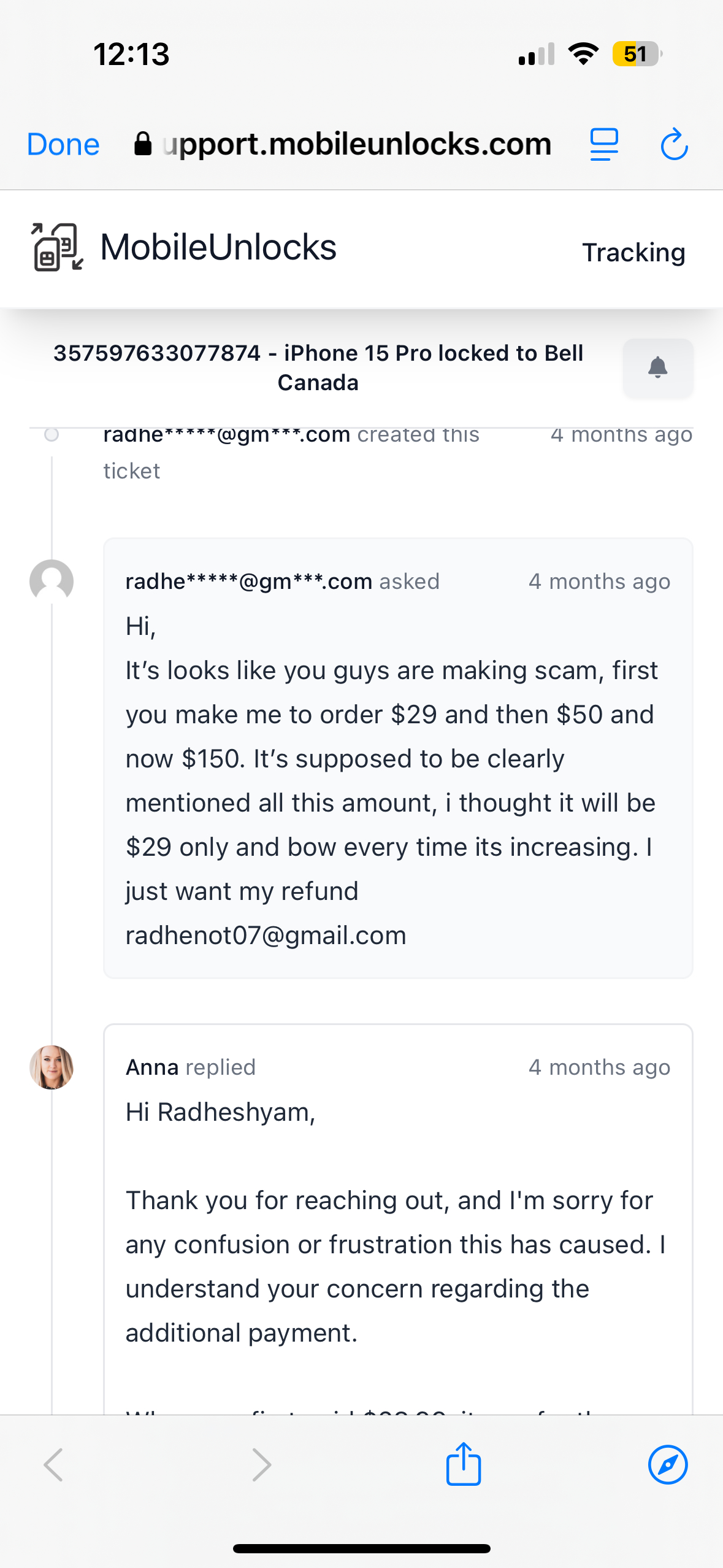 MobileUnlocks Reviews - 2,375 Reviews of Mobileunlocks.com | Sitejabber