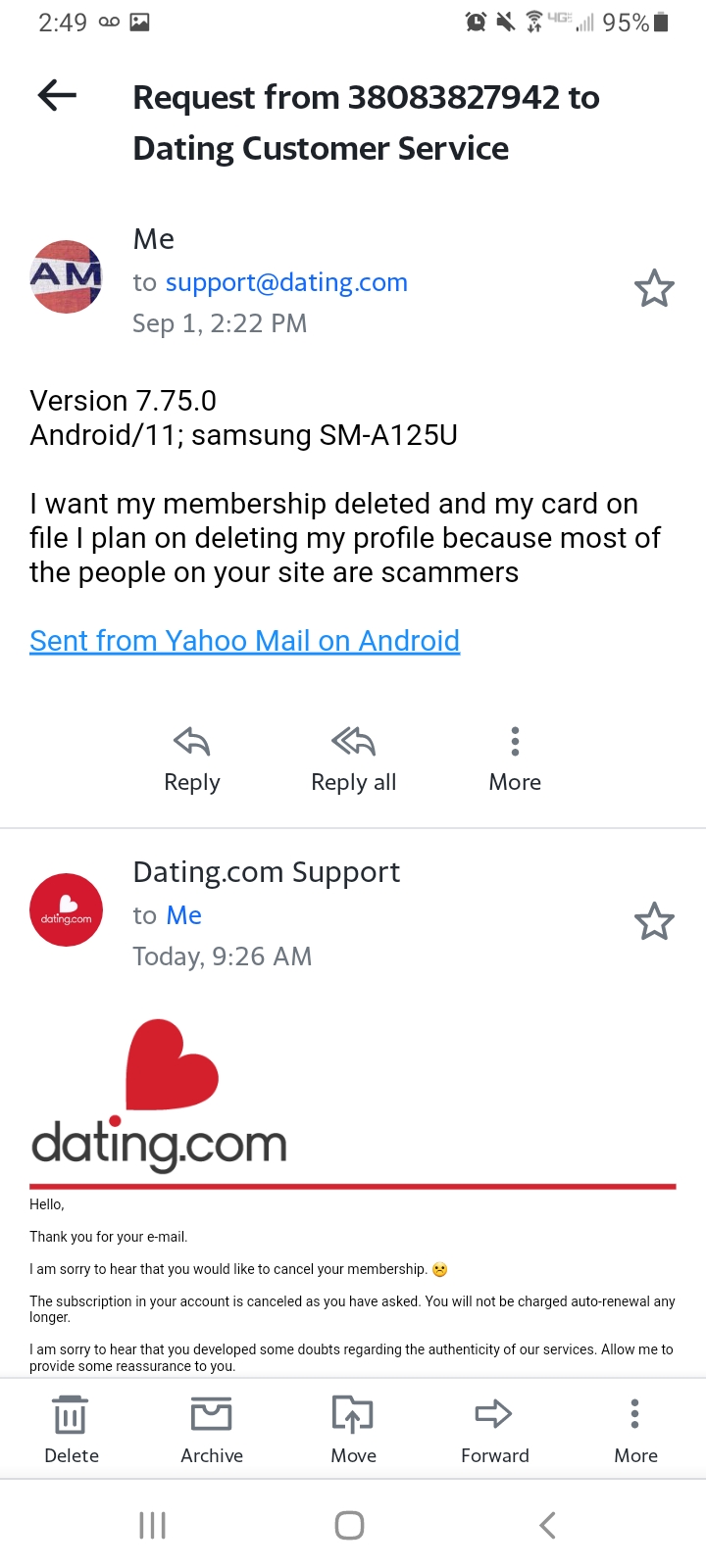 Dating.com Reviews - 981 Reviews of Dating.com | Sitejabber