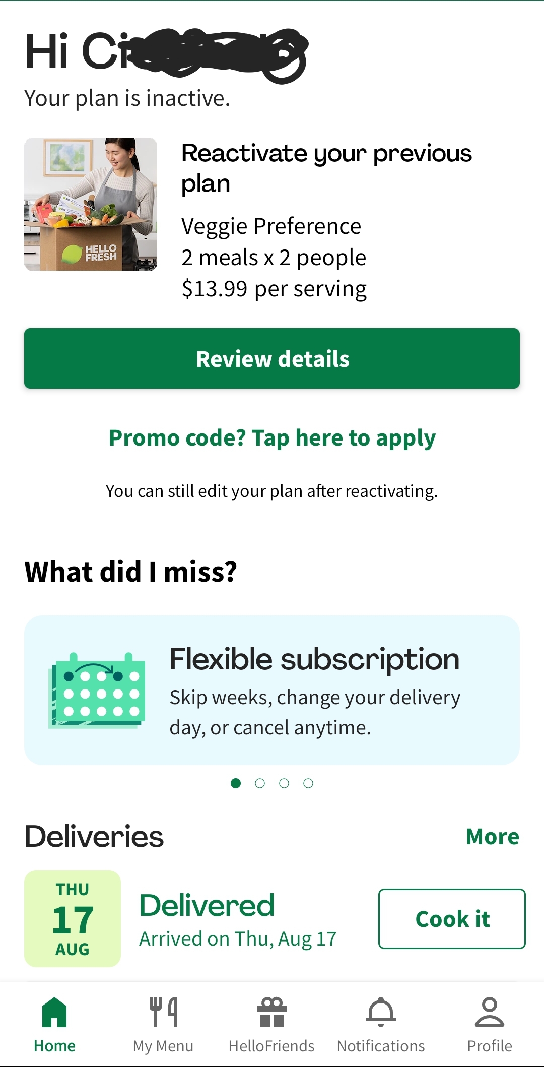 HelloFresh Reviews - 1,009 Reviews of Hellofresh.com | Sitejabber