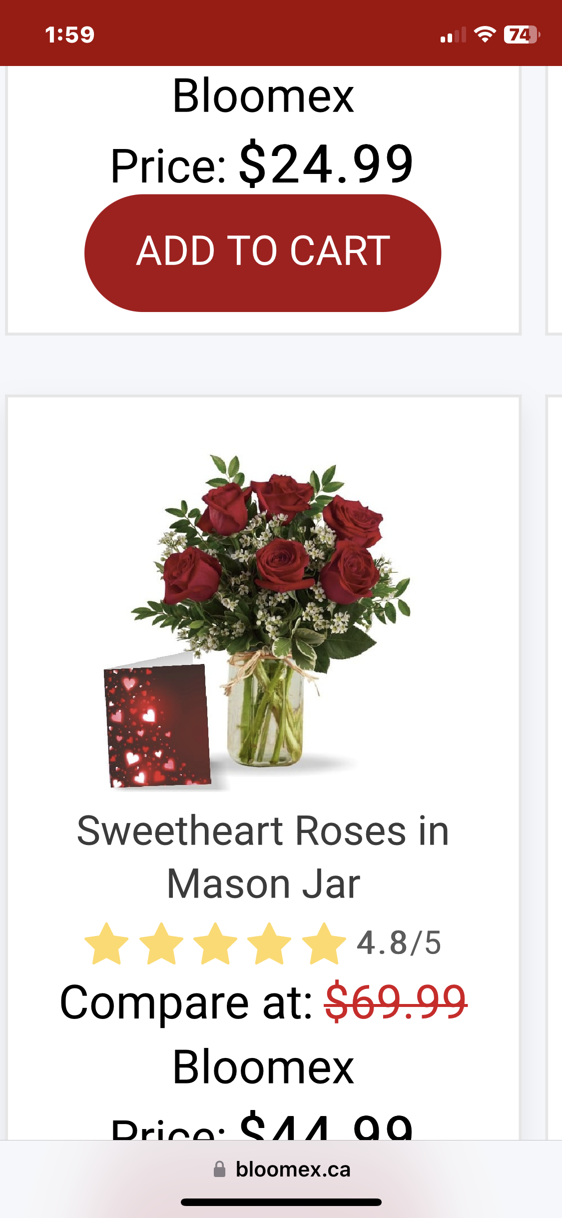 Bloomex Reviews - 1,292 Reviews of Bloomex.ca | Sitejabber